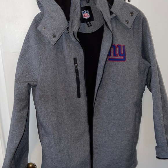 NFL | Jackets & Coats | Nfl Giants Jacket With Detachable Hood | Poshmark